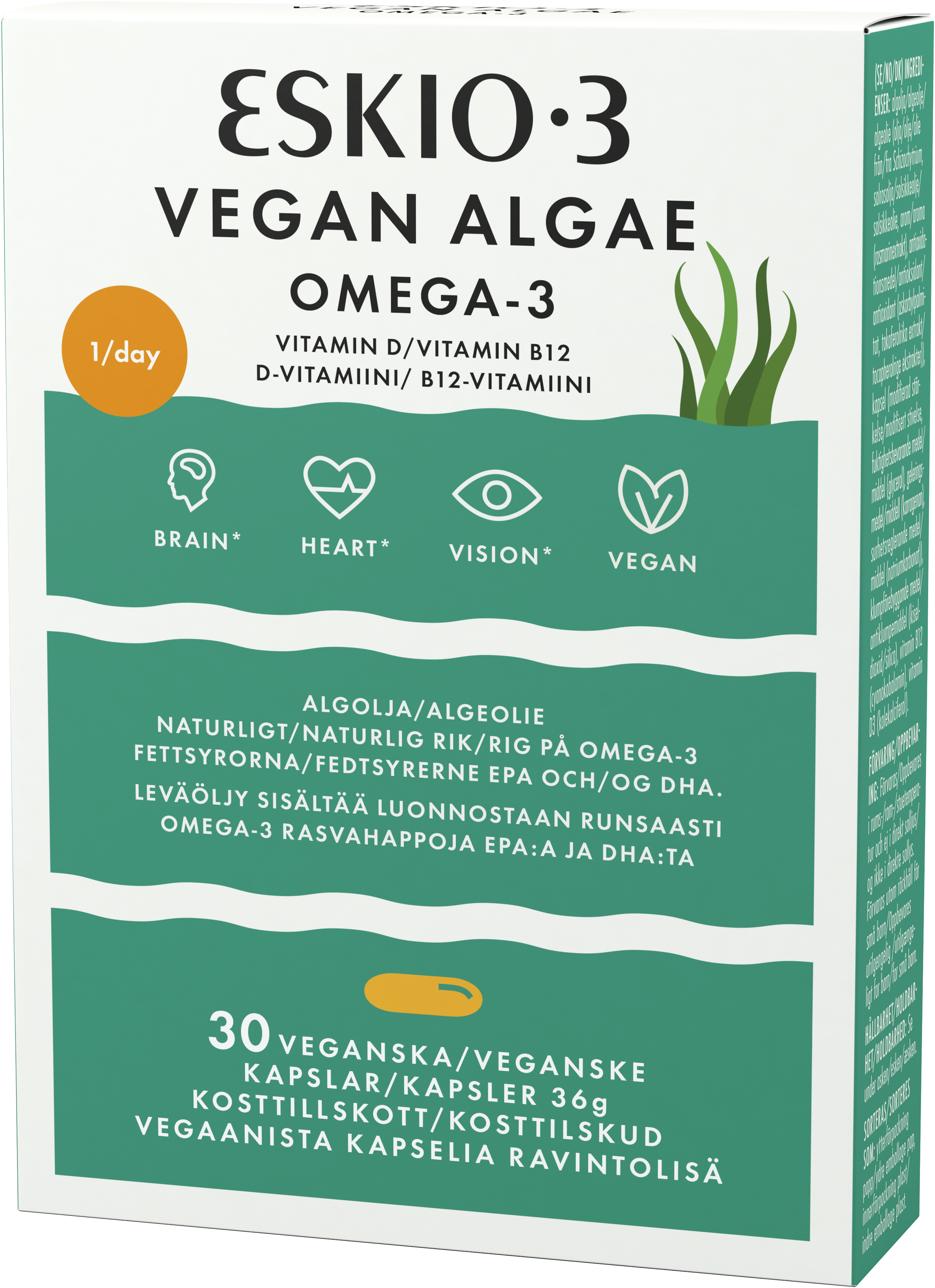 Certifierad fiskolja med omega-3